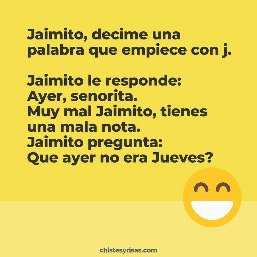24+ Chistes de Jueves Muy Graciosos - Chistes Y Risas