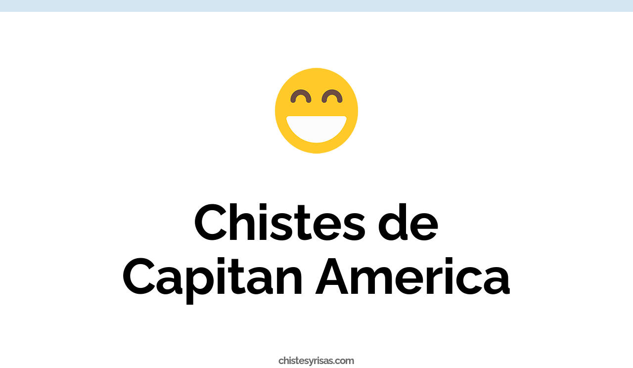 2+ Chistes de Capitan America Muy Graciosos - Chistes Y Risas